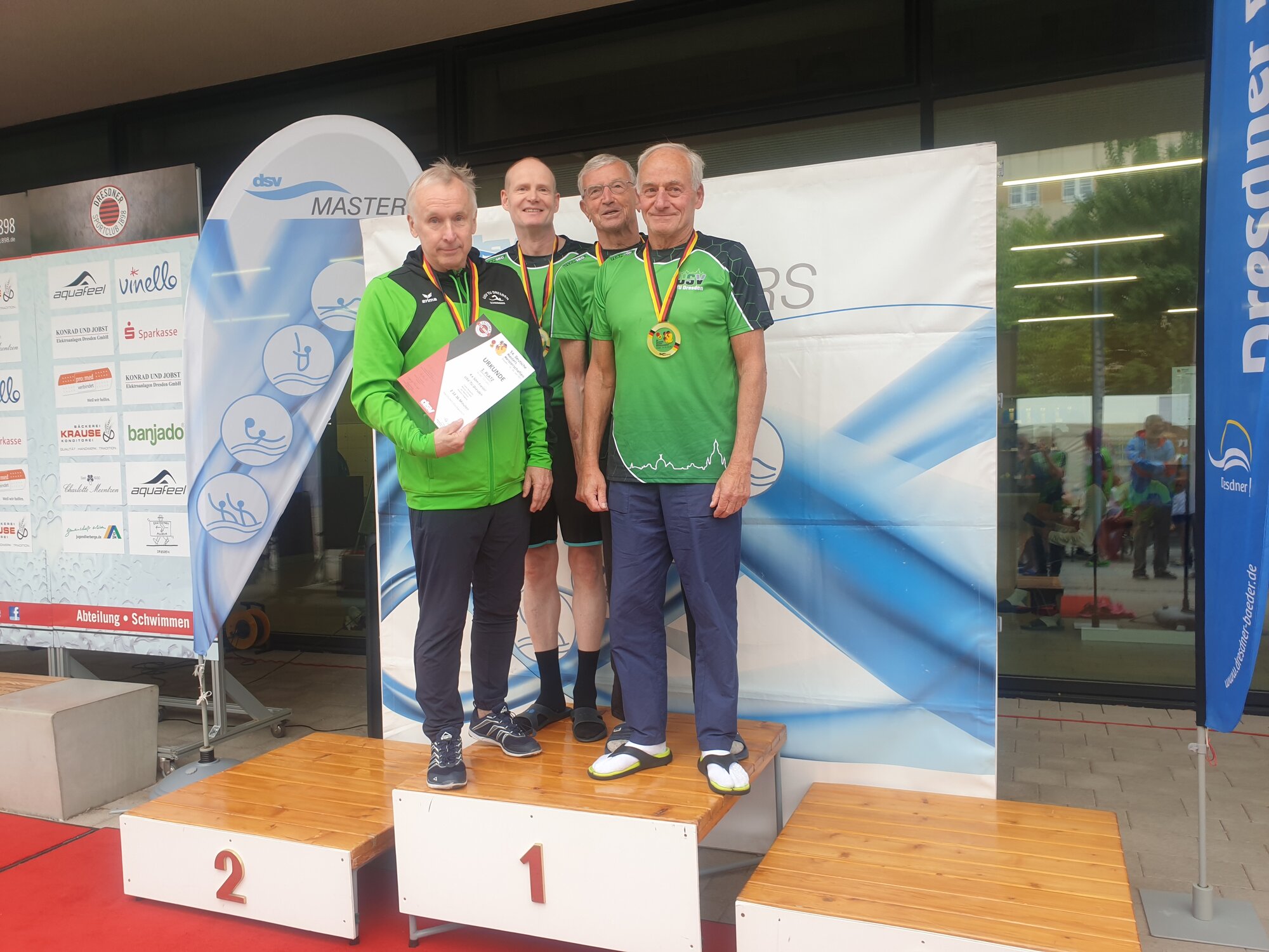 USV TU Dresden e.V: 54. Deutsche Meisterschaften der Masters "Kurze Strecke" in Dresden